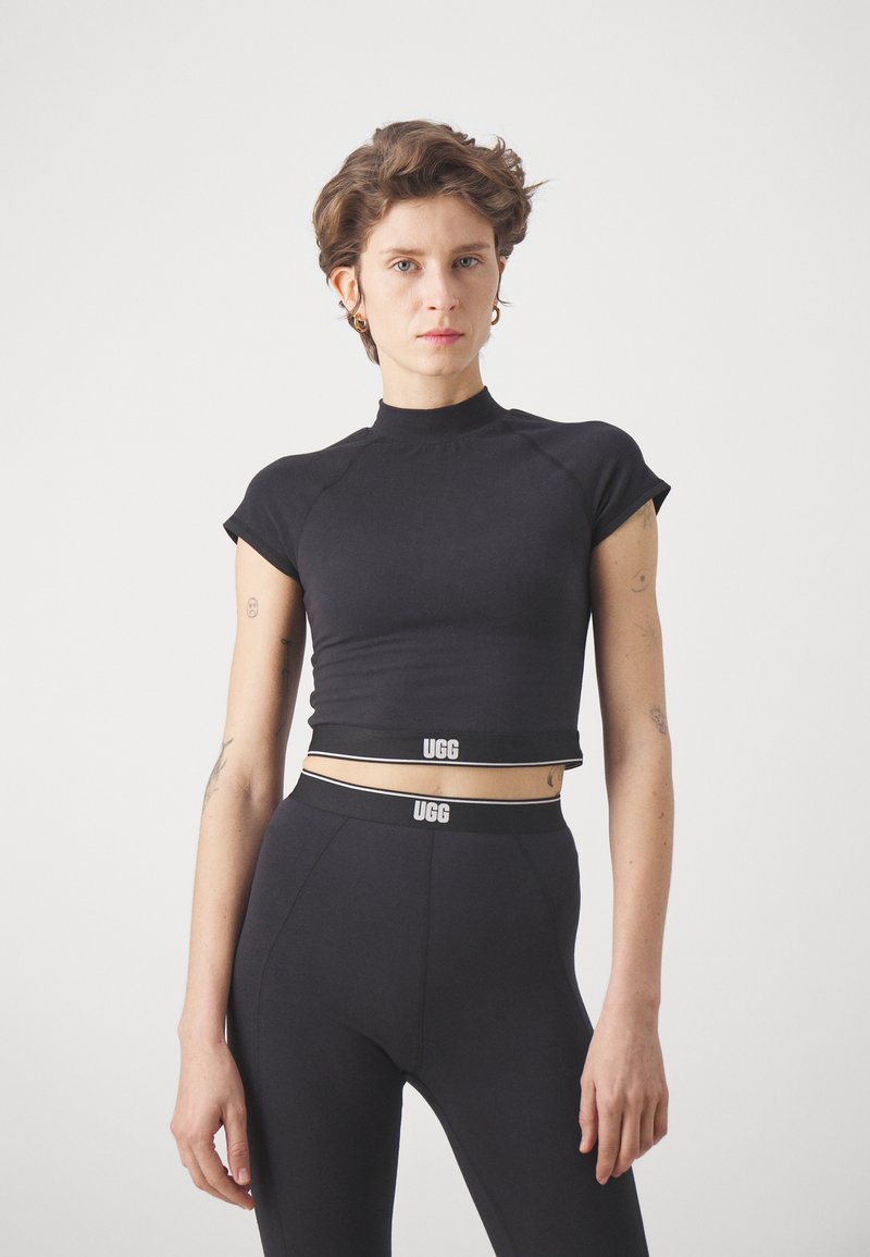 UGG TRINA LOGO - Print T-shirt - black - Zalando.ie