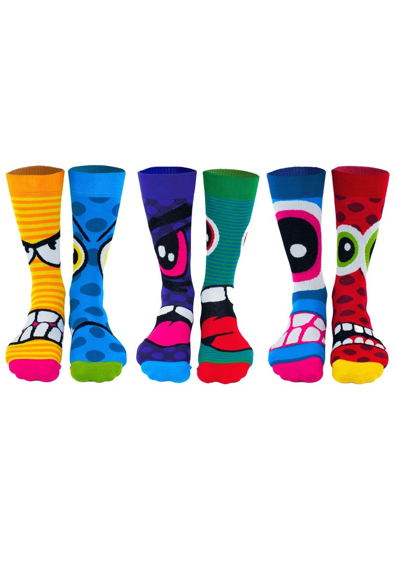 United Odd Socks 6 PACK MOTTOMOTIVE - Socken - stress heads/mehrfarbig - Zalando.de