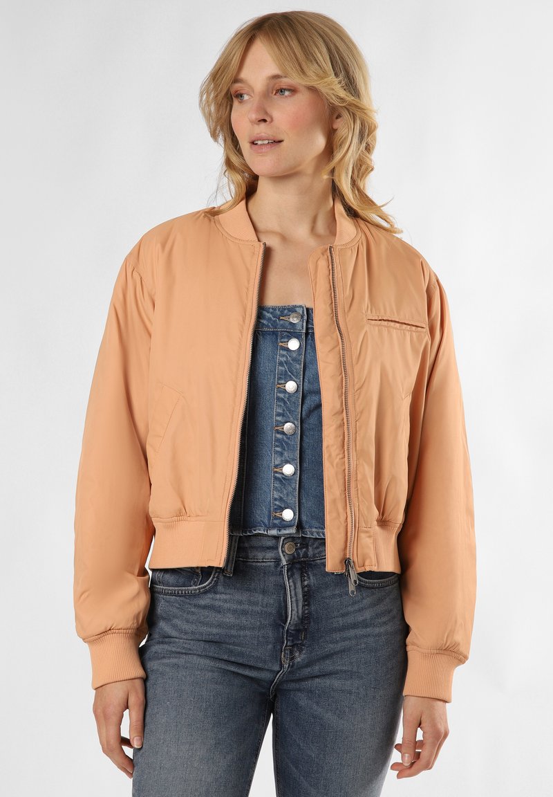 mbyM Bomber Jacket - aprikot/orange - Zalando