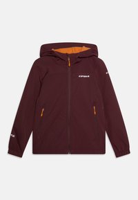 Icepeak KOBRYN JR UNISEX - Softshelljacka - plum/vinröd - Zalando.se