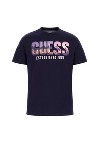 Guess LOGO - T-shirt con stampa - blu - Zalando.it