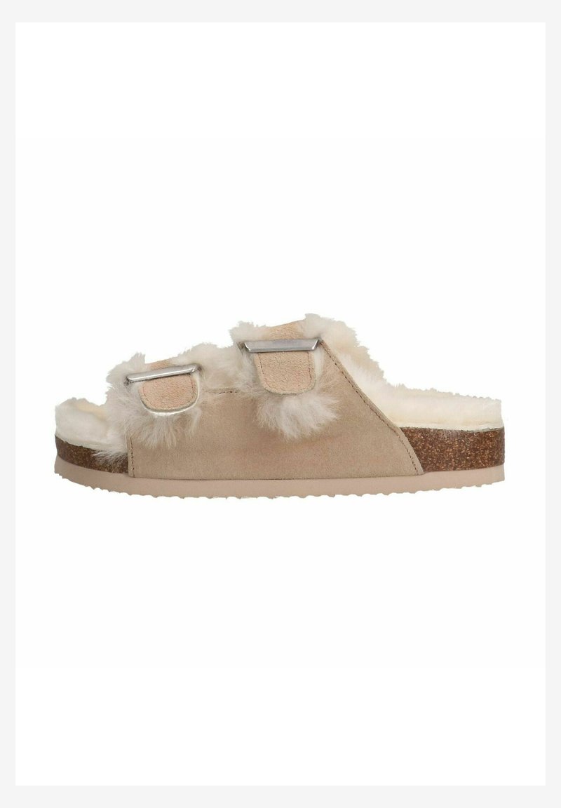 Manfield Pantoffels - beige - Zalando.nl