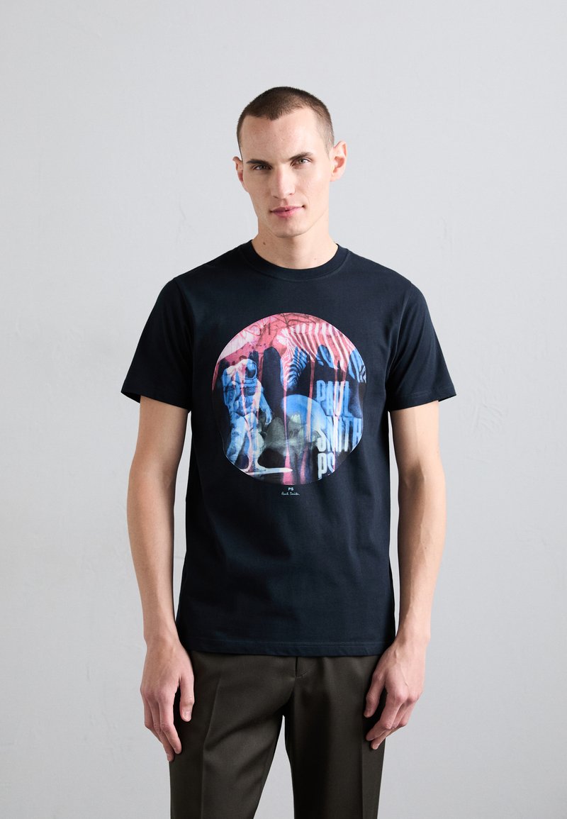 PS Paul Smith MENS SLIM FIT ASTRONAUT - T-Shirt print - blues/dunkelblau - Zalando