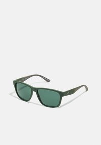 Armani Exchange Ochelari de soare - matte green/kaki - Zalando.ro