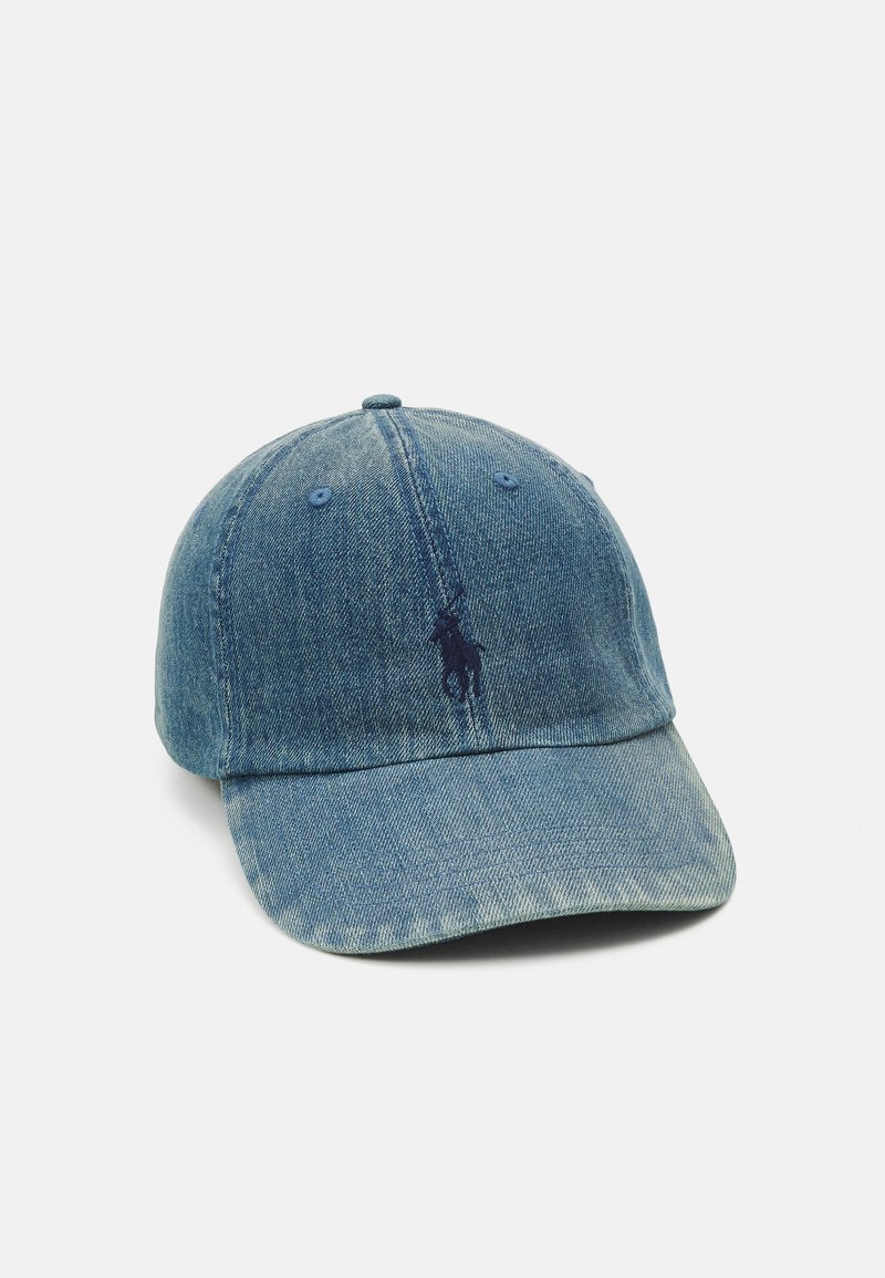 Polo Ralph Lauren HAT UNISEX - Cap - light wash denim/light-blue denim ...