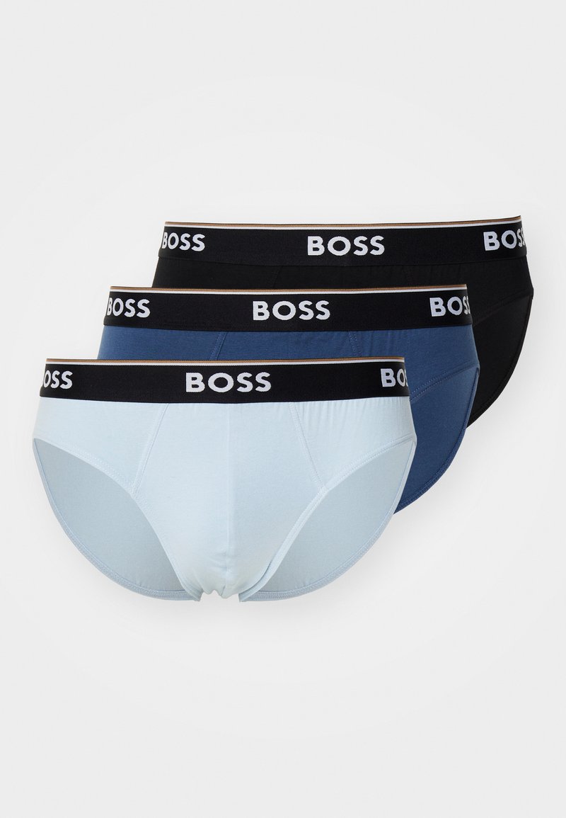 BOSS POWER 3 PACK - Briefs - black/blue/dark blue/black - Zalando.co.uk