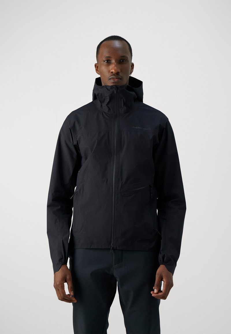 Peak Performance COMMUTER - Waterproof jacket - black - Zalando.de