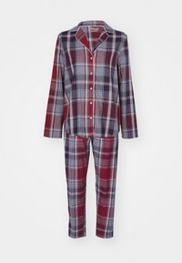 Triumph BOYFRIEND CHECKS - Pyjamas - red dark combination/flerfarget ...