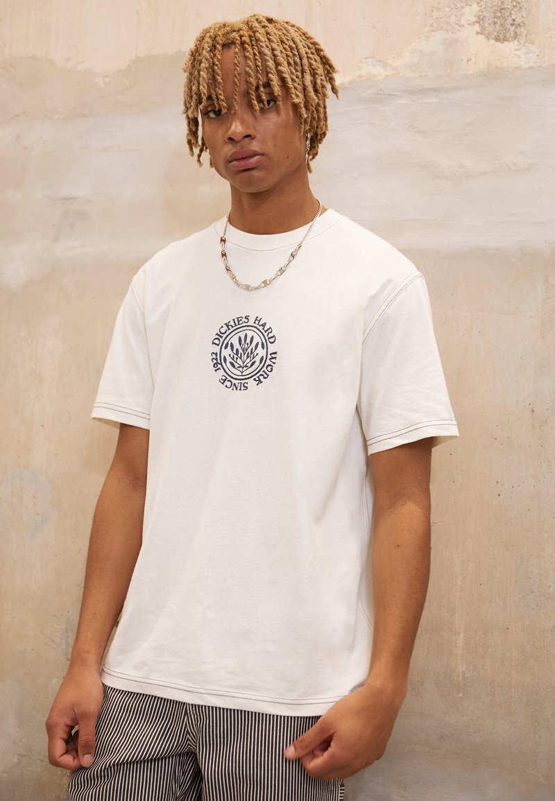 Dickies BEAVERTOWN TEE - T-Shirt print - cloud/offwhite - Zalando.at
