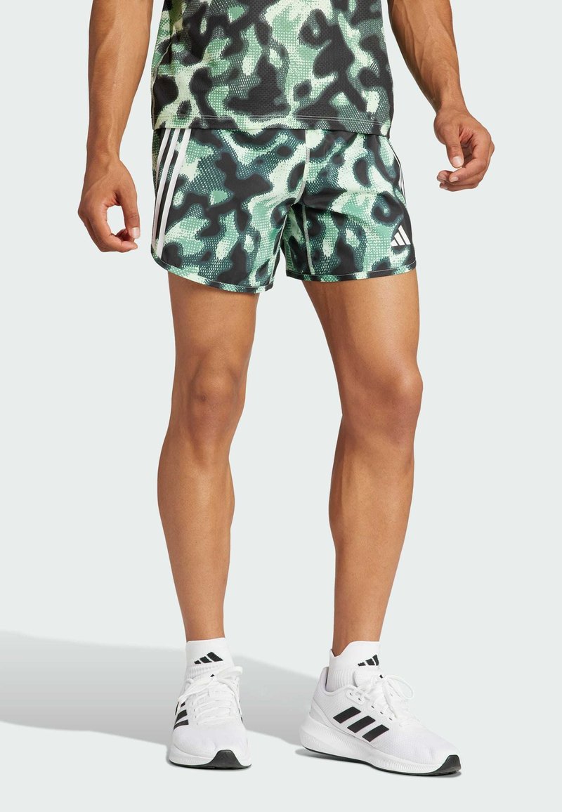 adidas Performance OWN THE RUN 3-STRIPES - Sportovní kraťasy - semi ...