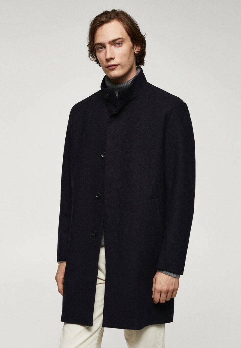 Mango Abrigo corto - royal blue/azul royal - Zalando.es