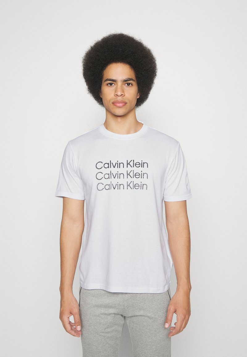 Calvin Klein Performance T-shirt de sport - bright white/blanc - ZALANDO.FR