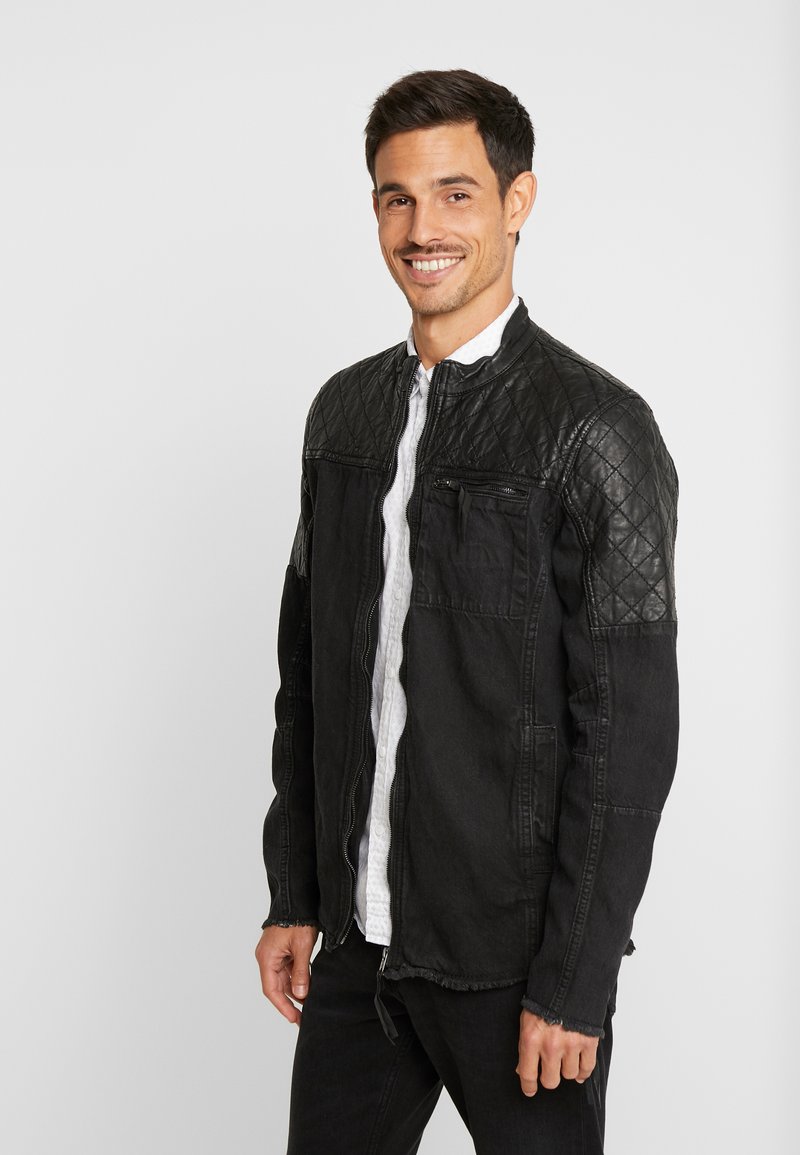 Be Edgy OSCAR - Summer jacket - black used/black - Zalando