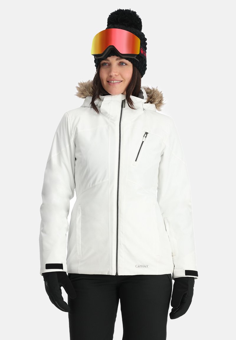 Spyder Snowboard jacket - white - Zalando