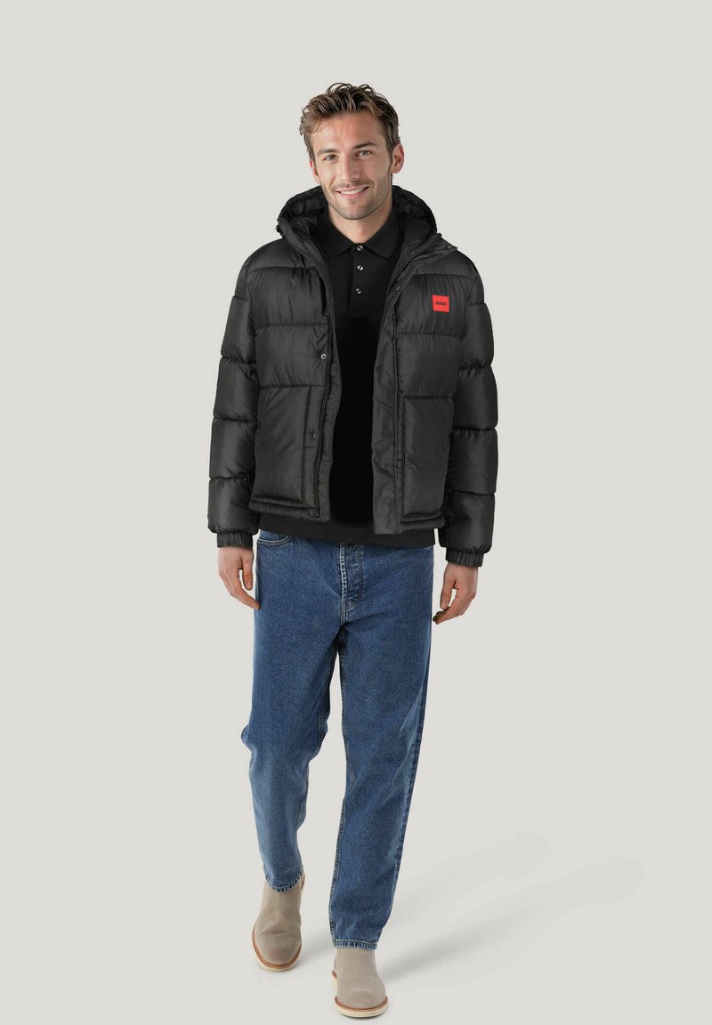 HUGO BARO - Winter jacket - schwarz/black - Zalando