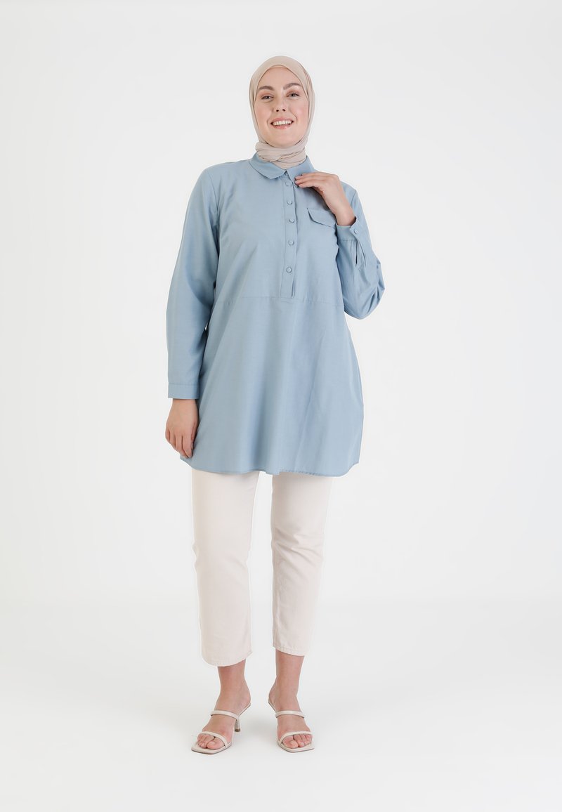 Modanisa Tunic - ice blue/light blue - Zalando.ie