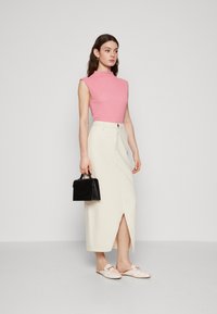 Abercrombie & Fitch TEXTURED SHELL - Top - chateau rose/pink - Zalando.de