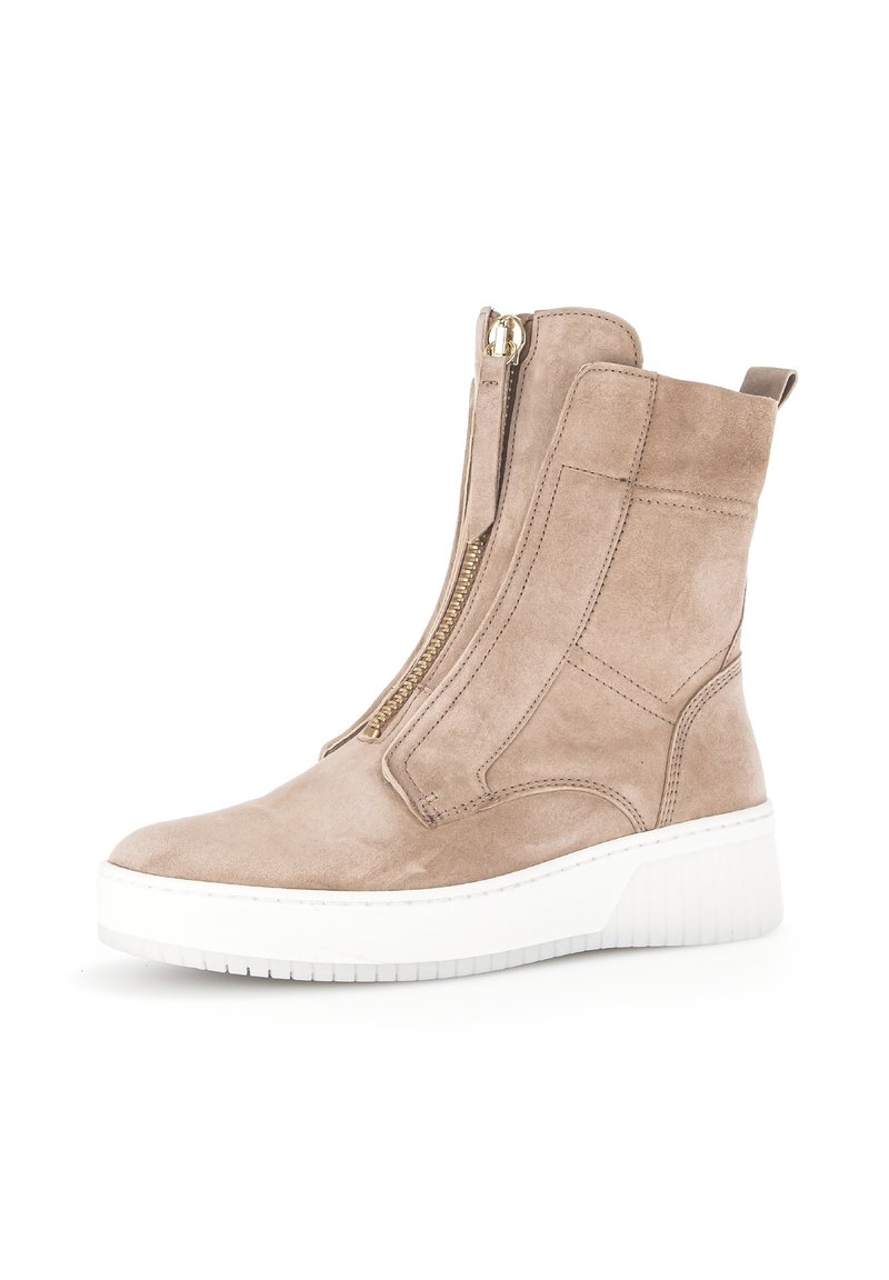Gabor Platform ankle boots - beige - Zalando