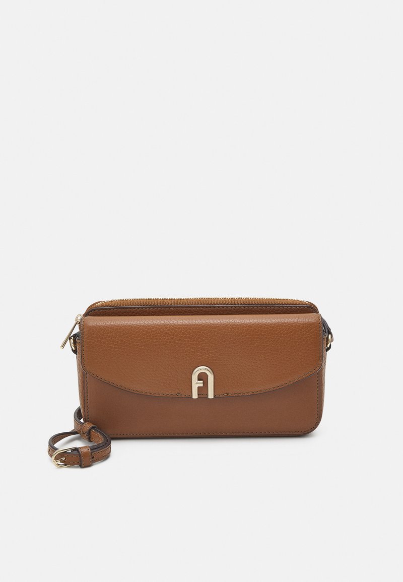 Furla PRIMULA MINI CROSSBODY - Borsa a tracolla - cognac/cognac ...
