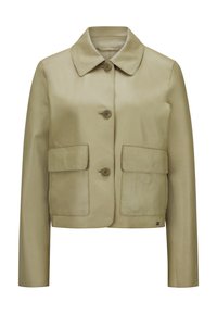 Milestone MSLILLY - Leather jacket - hell khaki/khaki - Zalando