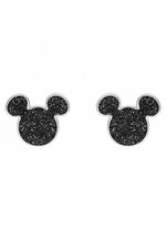 DISNEY Jewelry STECKER MICKEY MOUSE - Ohrringe - metallic black/schwarz ...