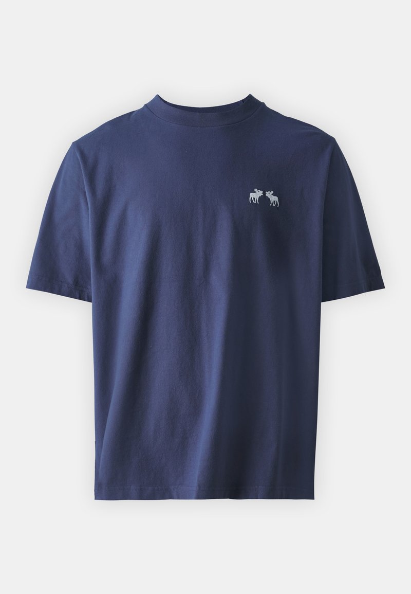 Abercrombie & Fitch KISSING MOOSE TEE - T-shirts basic - mood indigo ...