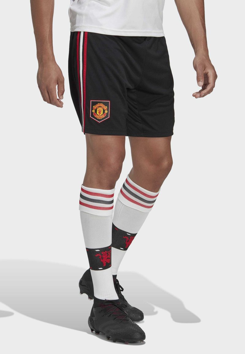 adidas Performance MANCHESTER UNITED AWAY - Sports shorts - black ...