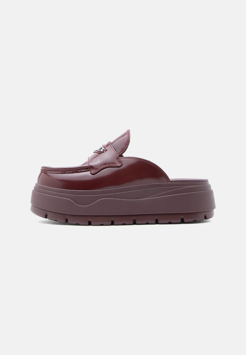 Jordan AIR JORDAN MULE - Muiltjes met hak - dark team red/metallic ...