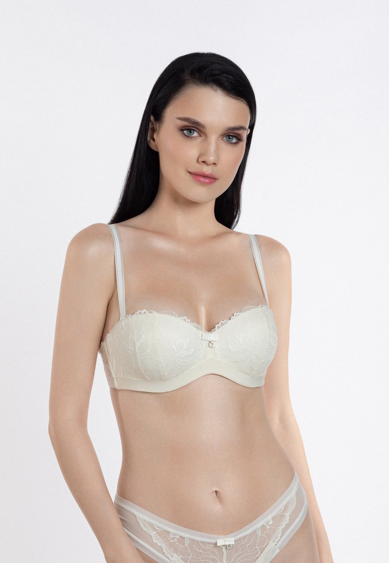 Marc & André MYSTIC DAHLIA - Balconette BH - white wt1/weiß - Zalando