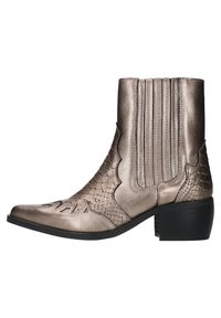 sacha WESTERN - Cowboy/biker ankle boot - bronze - Zalando