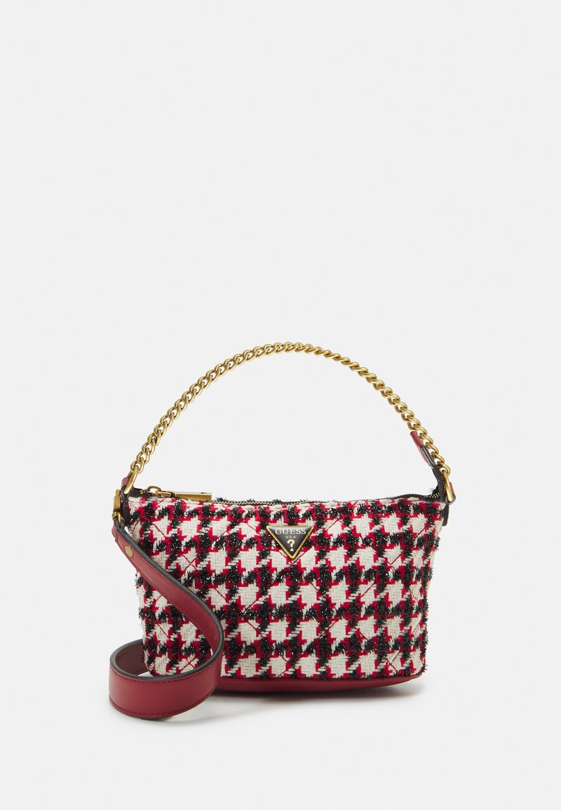 Guess CESSILY BUCKET - Handtasche - red/black/dunkelrot - Zalando.ch