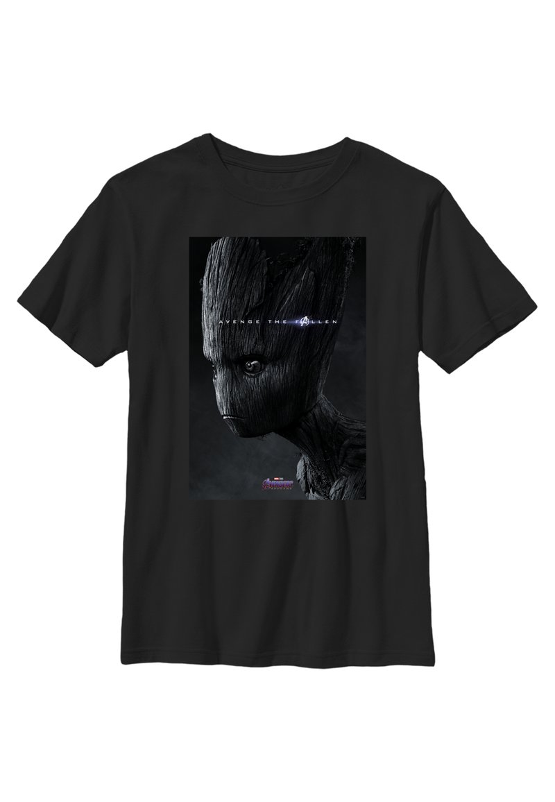 Marvel AVENGERS ENDGAME GROOT AVENGE - T-Shirt print - black/schwarz - Zalando.de