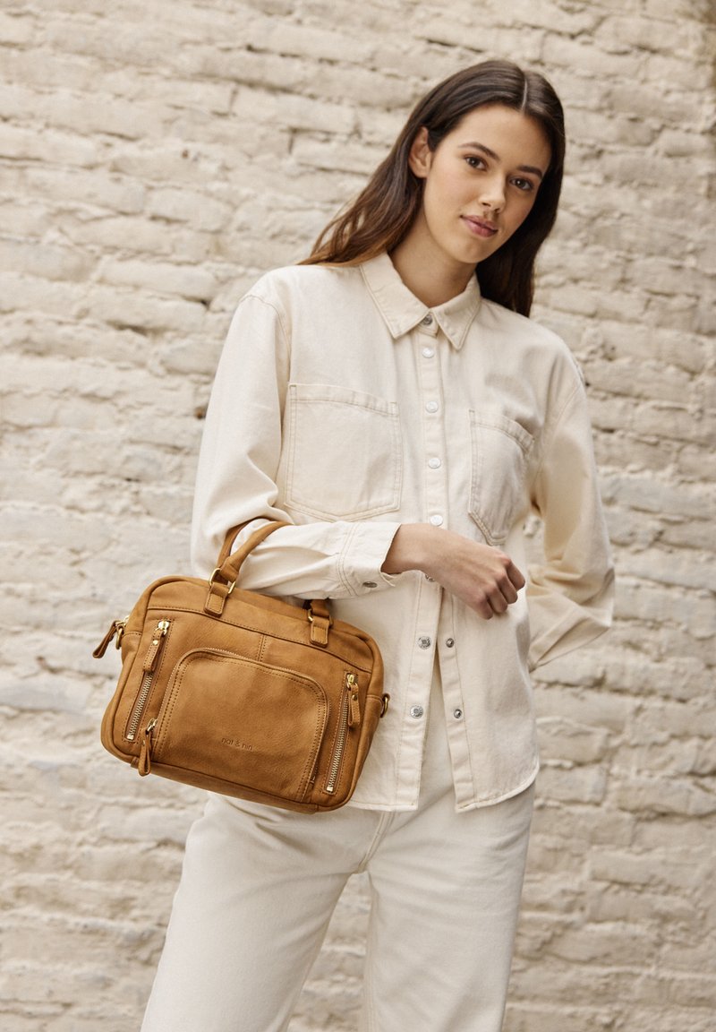 nat & nin MINI MACY - Borsa a mano - camel/sabbia - Zalando.it