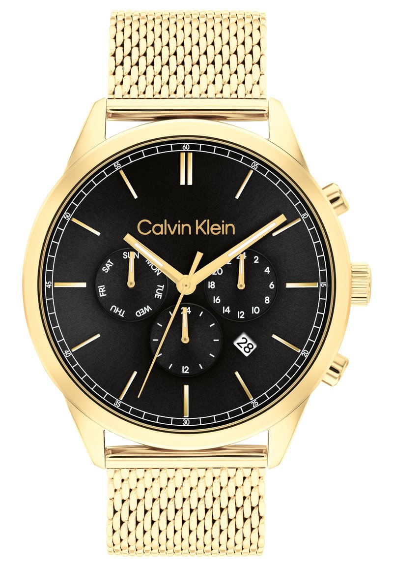 Calvin Klein Chronograph watch - gold black/gold-coloured - Zalando.co.uk