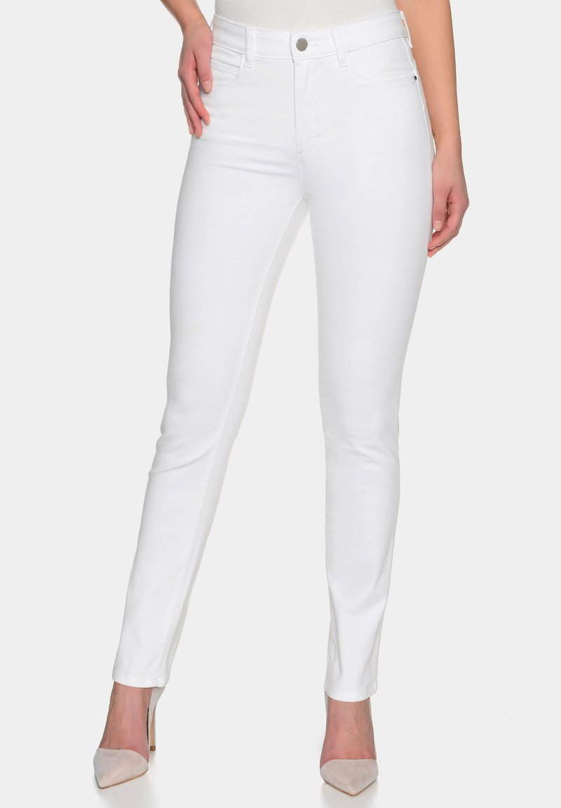 Stooker Women STOOKER MAGIC SHAPE FIT MILANO - Jeans Slim Fit - white ...