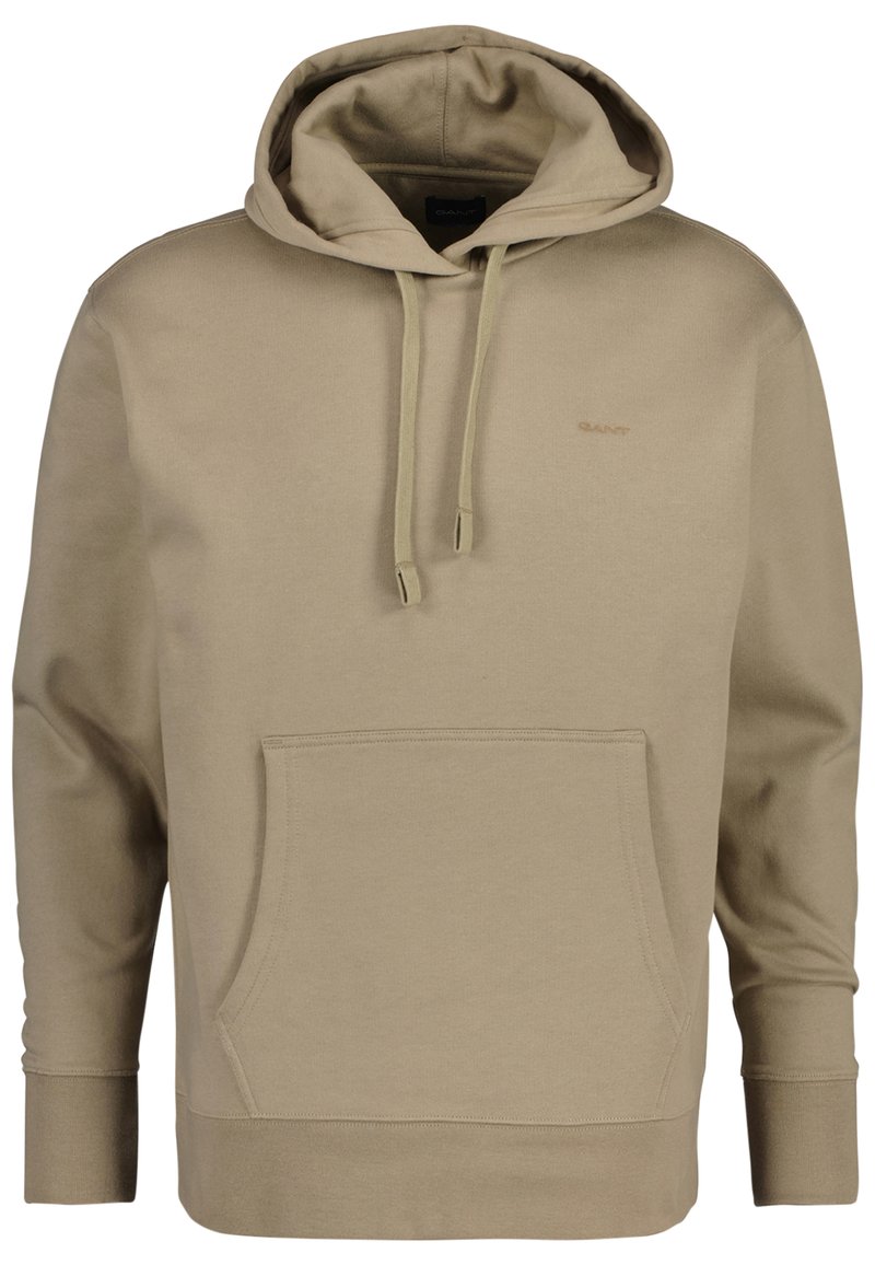 GANT ICON - Jersey con capucha - taupe beige/marrón claro - Zalando.es