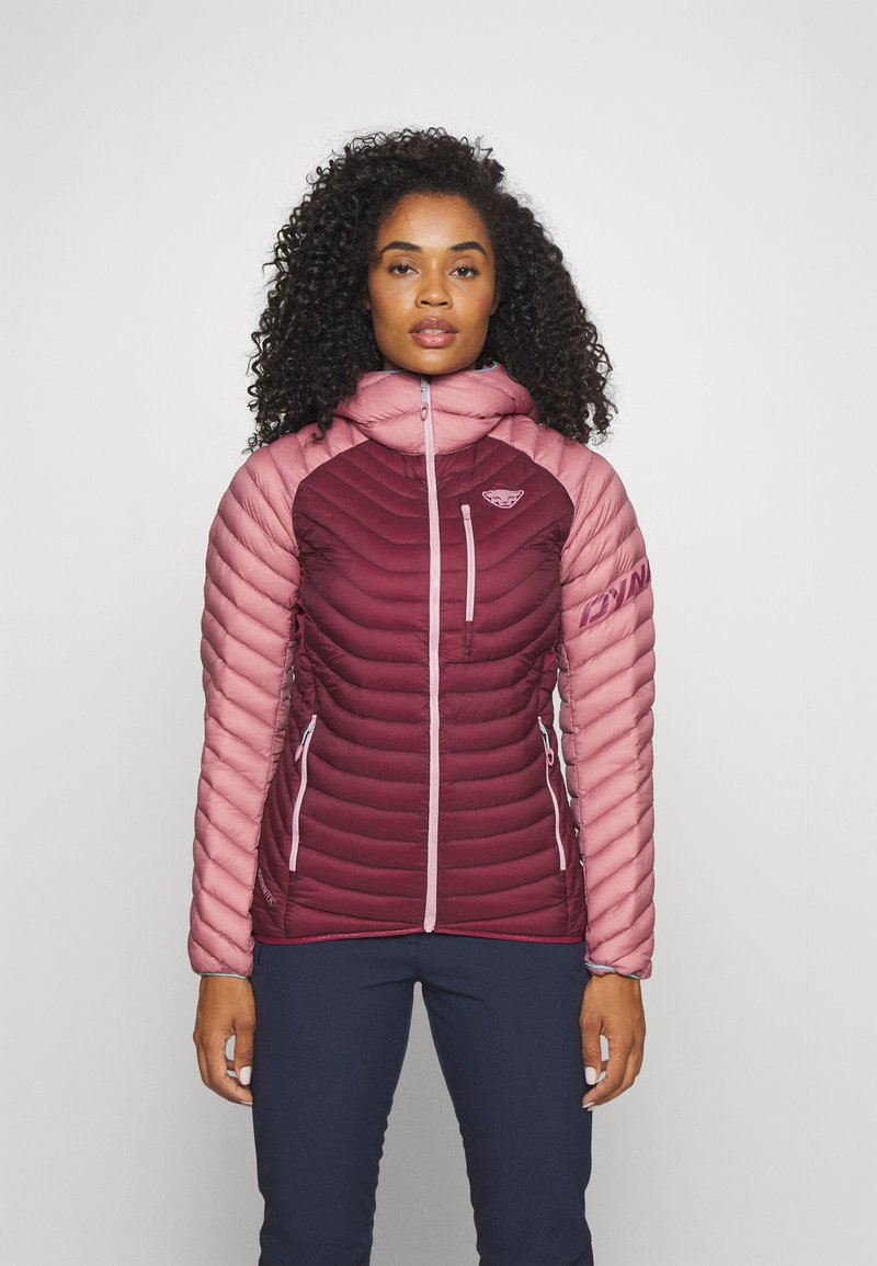 Dynafit RADICAL DWN W HOOD JACKET - Daunenjacke - mokarosa/bordeaux - Zalando.de