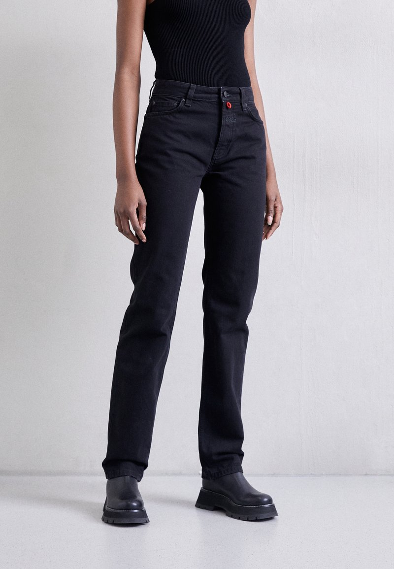 032c NEW CLASSIC STRAIGHT LEG - Straight leg jeans - washed black/black denim - Zalando.ie