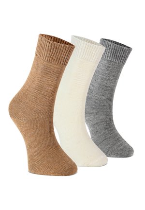 camano ONLINE SOFT SOCKS 4 PACK - Strumpor - camel/brun - Zalando.se