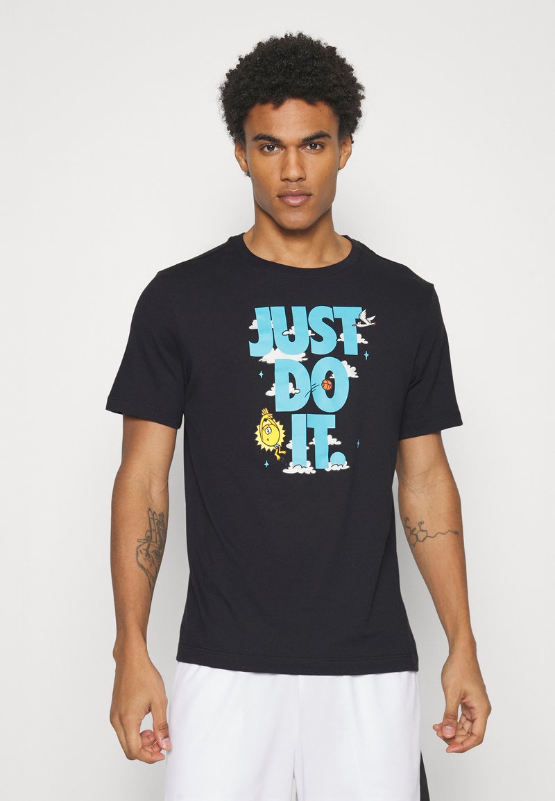 Nike Performance Tee Sport T Shirt Black Zwart Zalando Nl