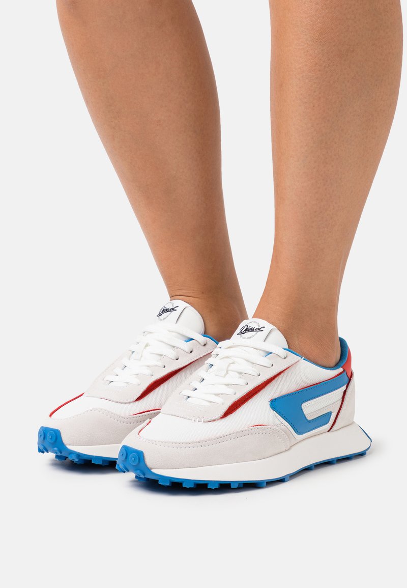 Diesel RACER - Sneaker low - multi-coloroured/weiß - Zalando.ch