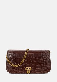 Lauren Ralph Lauren CROC EMBOSSED MEDIUM TANNER SHOULDER BAG - Bolso de ...