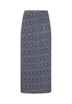 ICHI MARRAKECH - A-Linien-Rock - total eclipse dot/blau - Zalando.at