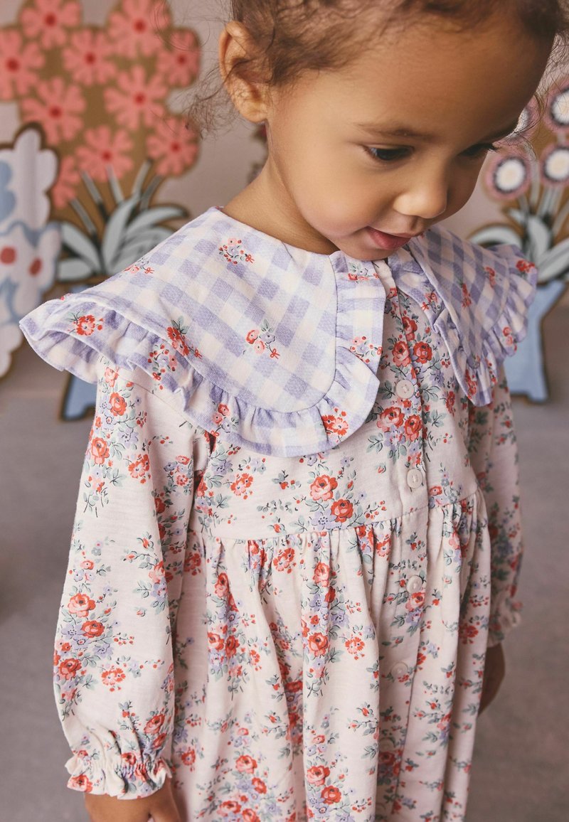 Next REGULAR FIT - CATH KIDSTON COLLARED - Shirt dress - floral/beige ...