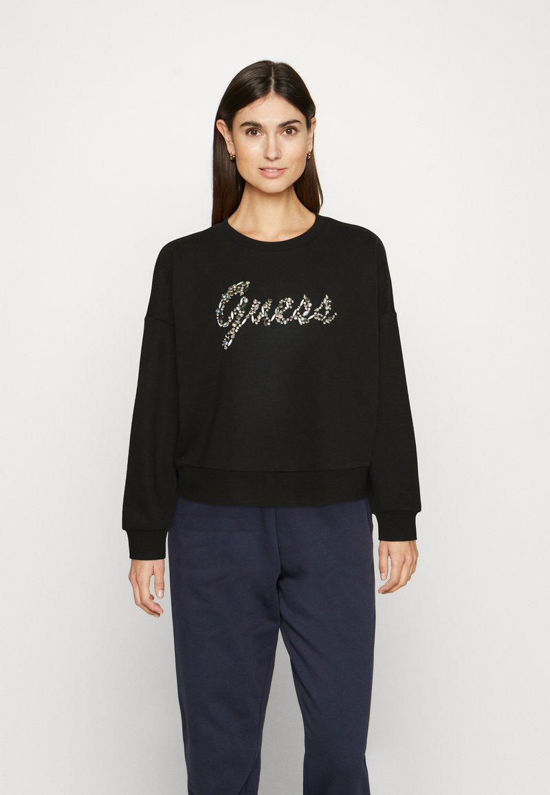Guess MANILA - Sweatshirt - jet black/schwarz - Zalando.ch
