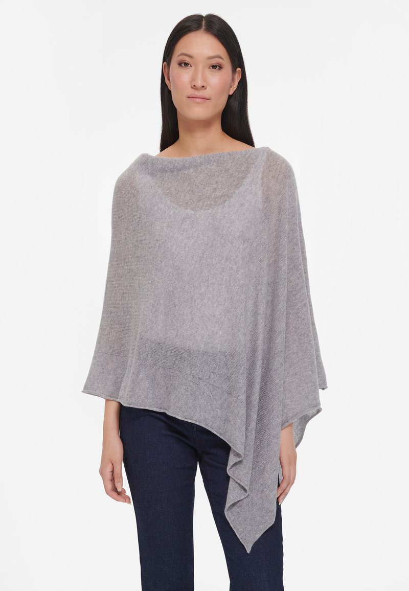 PETER HAHN Cape - graumeliert/mottled grey - Zalando.de