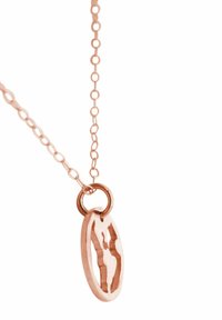 Gemshine WELT GLOBUS WELTKUGEL OUTDOOR - Halskette - rose gold coloured/roségoldfarben - Zalando.de