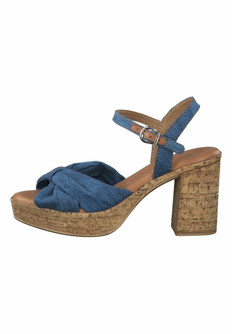 Tamaris Clogs - denim jeans/light-blue denim - Zalando.co.uk