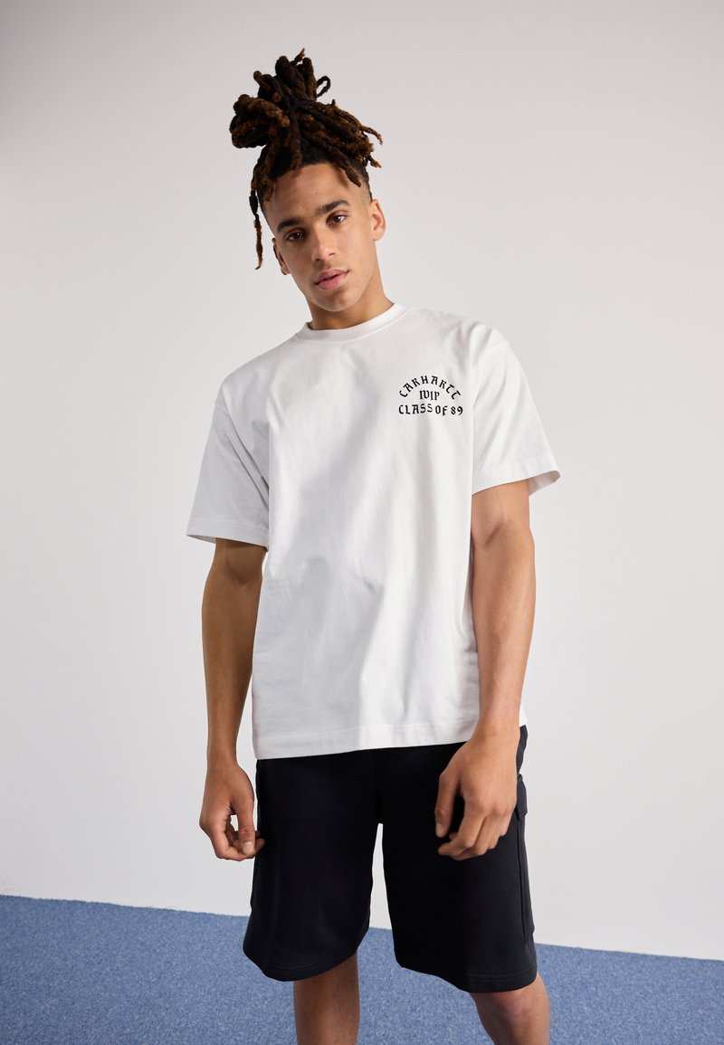 Carhartt WIP CLASS OF 89 - T-Shirt print - white/black/weiß - Zalando.at