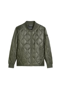 Marc O'Polo Bomber Jacket - copley brown/dark green - Zalando